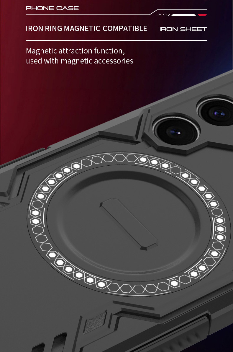 Lenuo Magnetic Phone Case For Samsung Galaxy S25 Edge Plus Ultra M56 ...