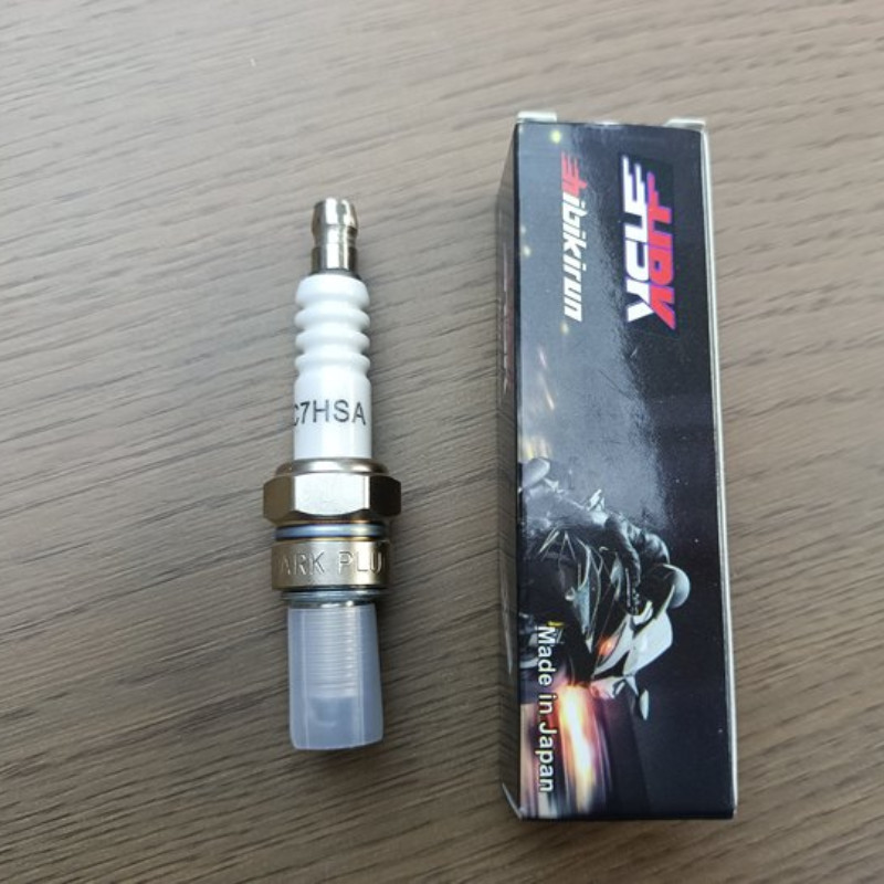 HBK 10 PCS SPARK PLUG FOR MOTORCYCLE C7HSA/D8EA/CPR6EA-9 FOR WAVE/NMAX ...