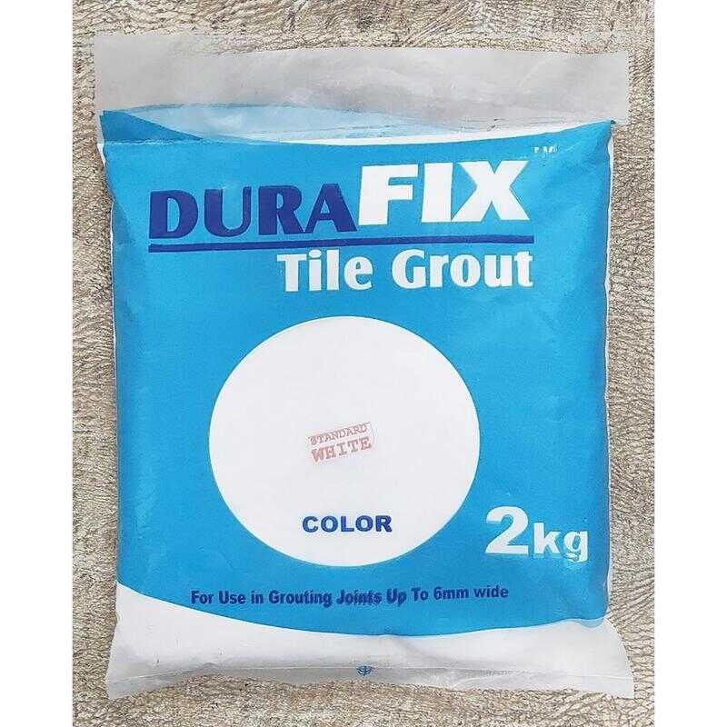 DURAFIX TILE GROUT 2Kg FOR TILES 41B 229 | Shopee Philippines