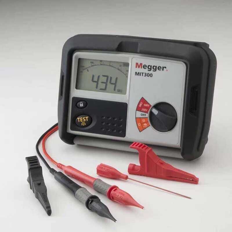 Megger 1KV Megohmmeter Insulation Resistance Tester MIT300 | Shopee ...
