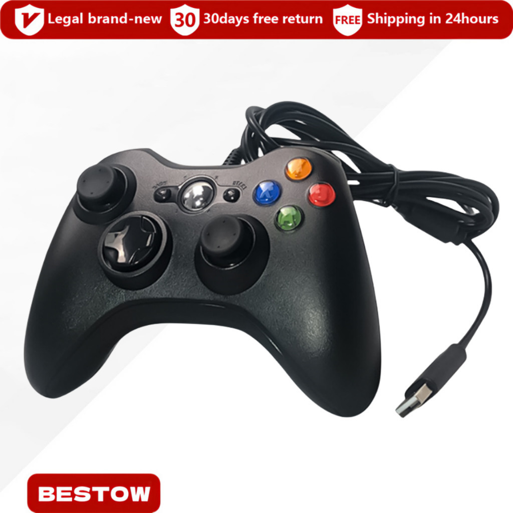 Microsoft PC wired game controller for laptops gamepad | Shopee Philippines