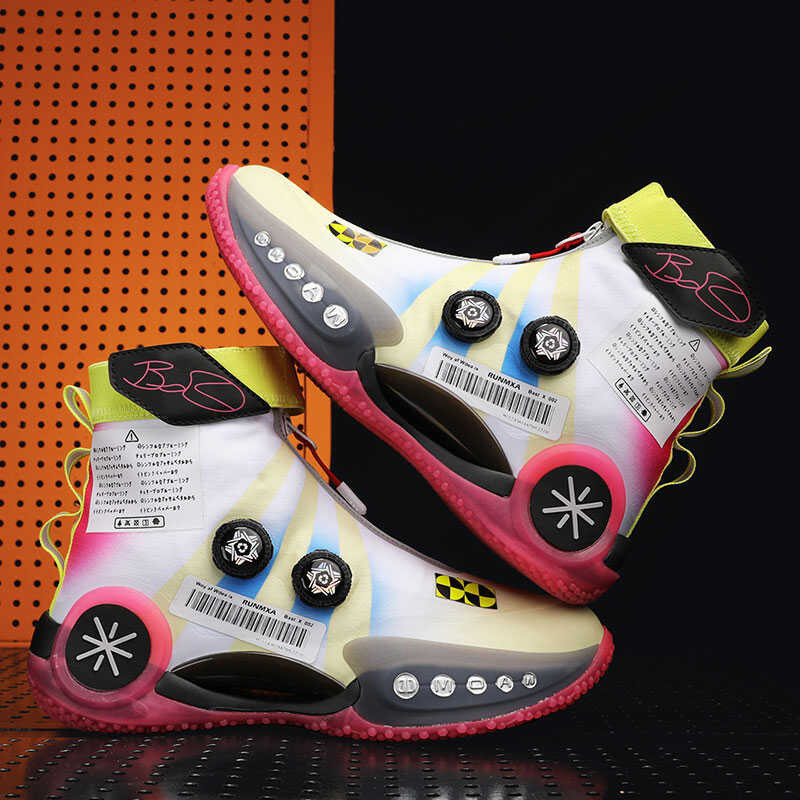 Shoes The Basketball Way Of Wade 9 High Top Rotate Button Wear ...