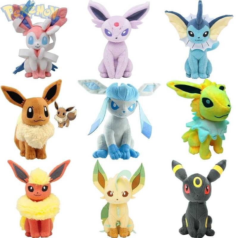 - 30Cm Anime Plush Eevee Syeon Umbreon Vaporeon Flareon Glaceon Leafeon ...