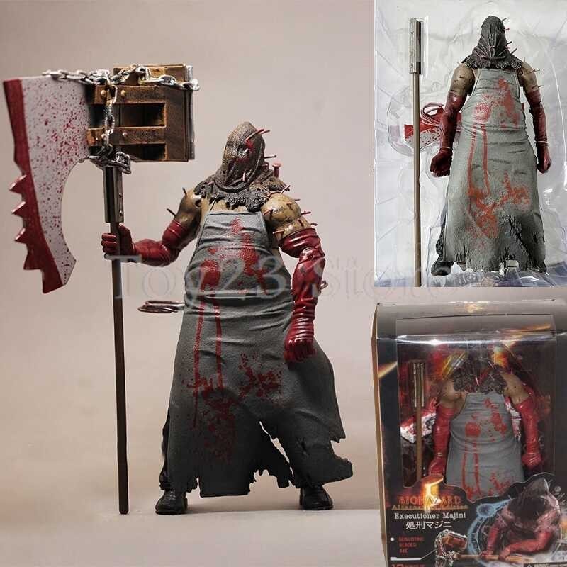 Biohazard NECA Executioner Mini Action Figure Toy Horror Halloween Gift ...