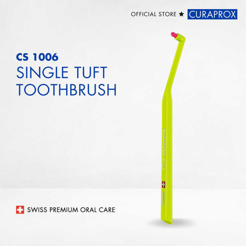 2025 Curaprox Single Tuft Toothbrush CS 1006 Bristles for Ortho Braces ...