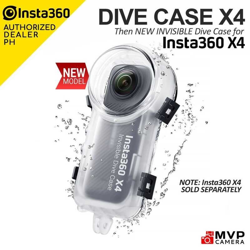 Insta360 Ph] [Authorized X4 Invisible Dive Underwater Case CINSBBMG ...