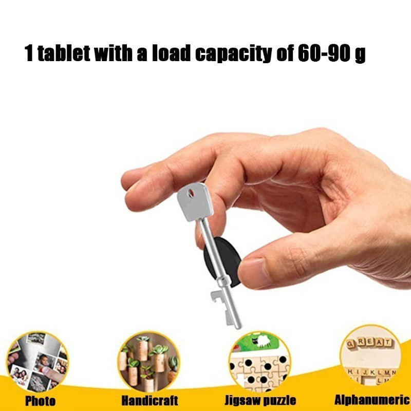 50PCS Square Magnet Sheets - Flexible Sticky Magnet Tape - Self ...