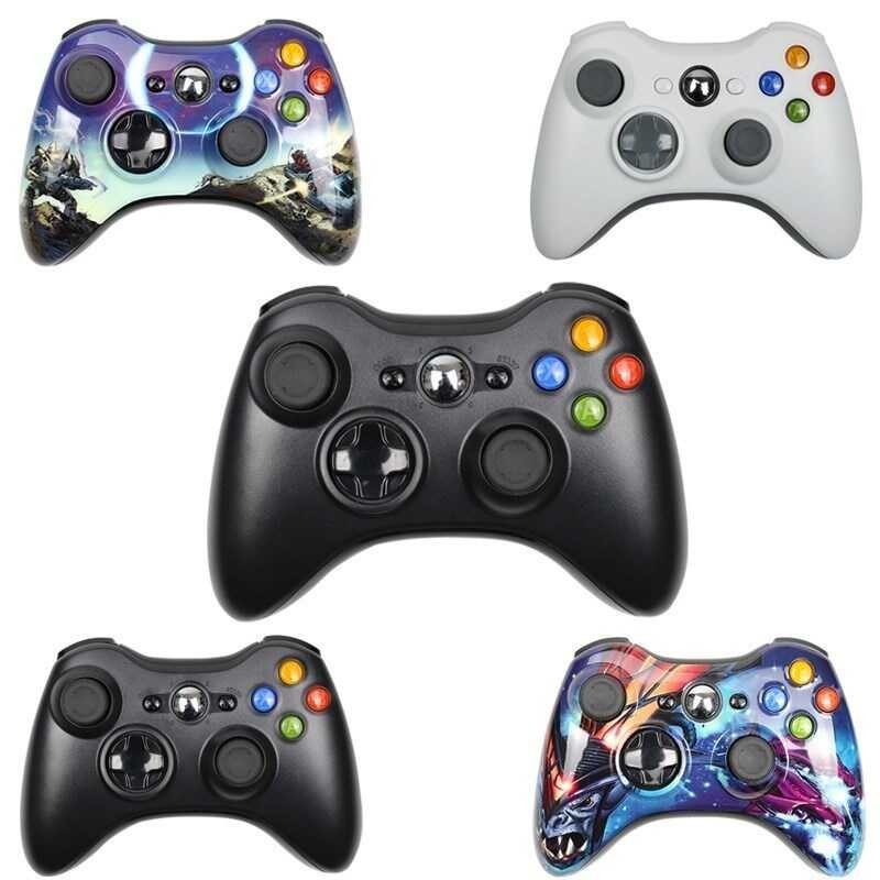 Xbox Wireless/Wired Gamepad XBOX 360 Console 2.4G Wireless Joystick ...