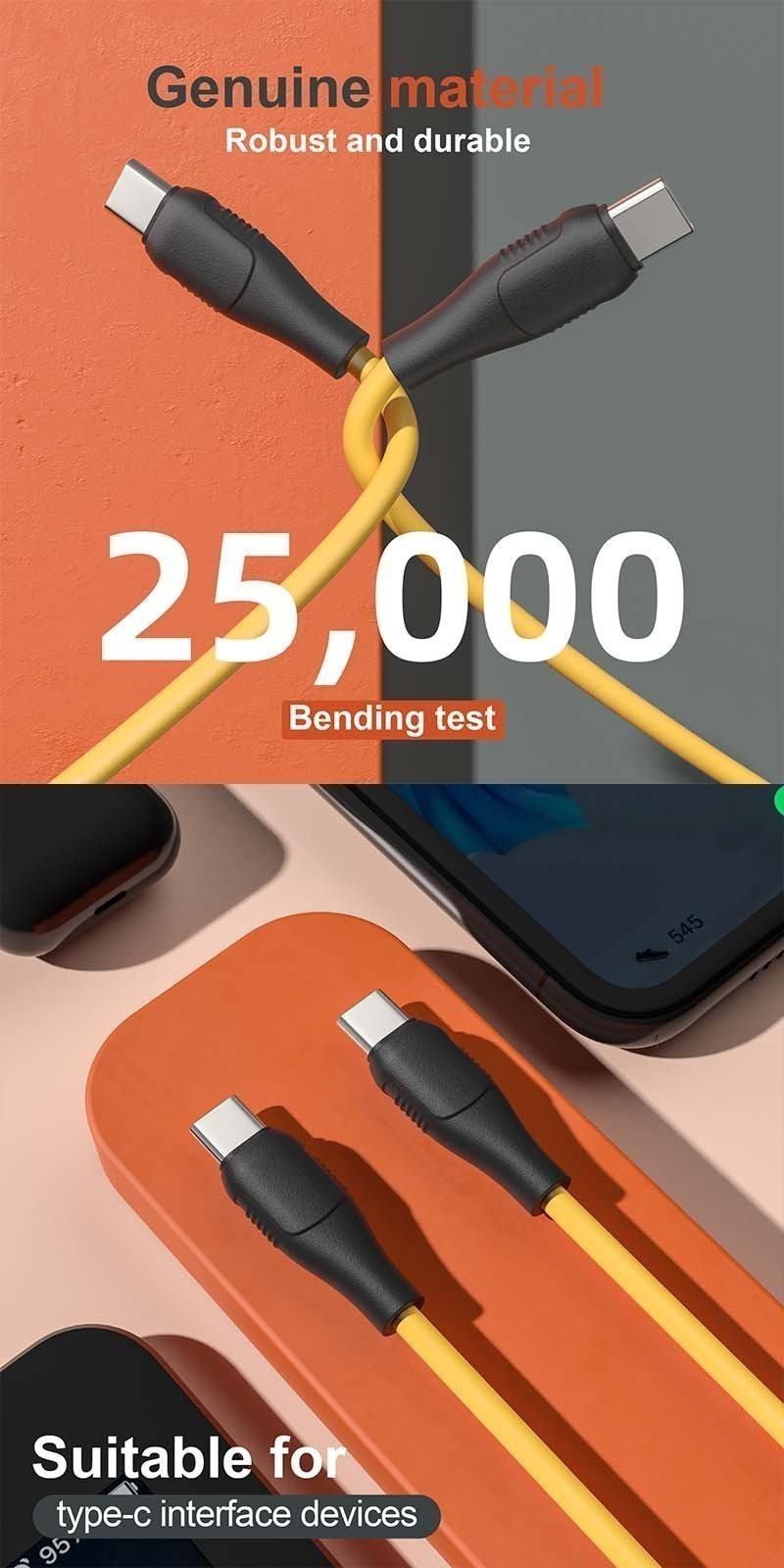 4-In-1 Multiport Wall Plug - 4 Ports USB Type-C Phone Power Adapter ...