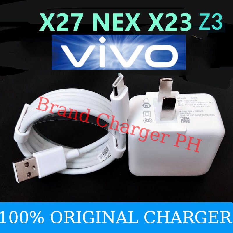 Vivo Original Fast 5A Type-C Cable/Usb Adapter Set Para sa Android ...