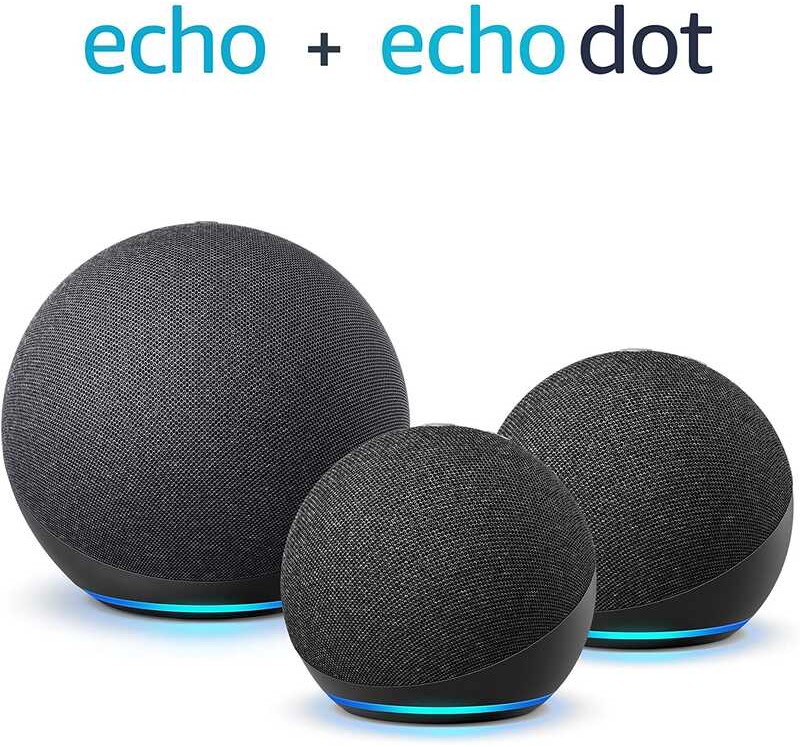 Dot (5th Hub (4th Gen) – With premium sound, smart home hub, and Alexa ...