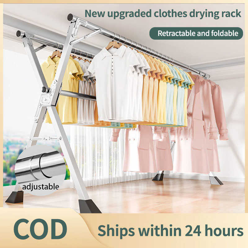 2025 Foldable Sampayan Stainless - Sturdy Space-Saving Laundry Drying ...