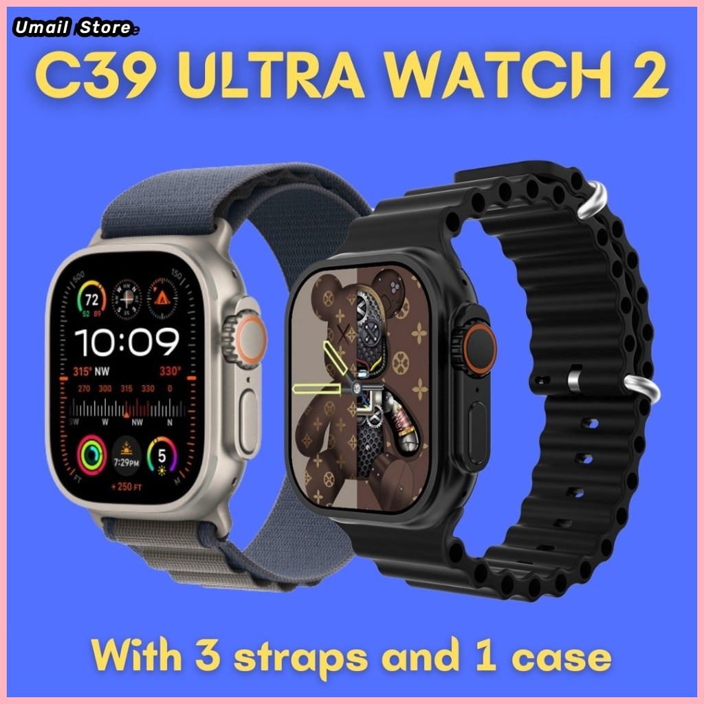 C39 ULTRA HRYFINE PREMIUM 4 IN 1 SMARTWATCH | Shopee Philippines