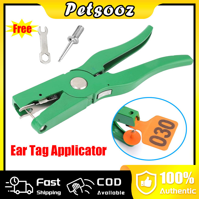 Ear Tag Pliers Stainless Steel Ear Tagger Applicator Puncher for Pig ...