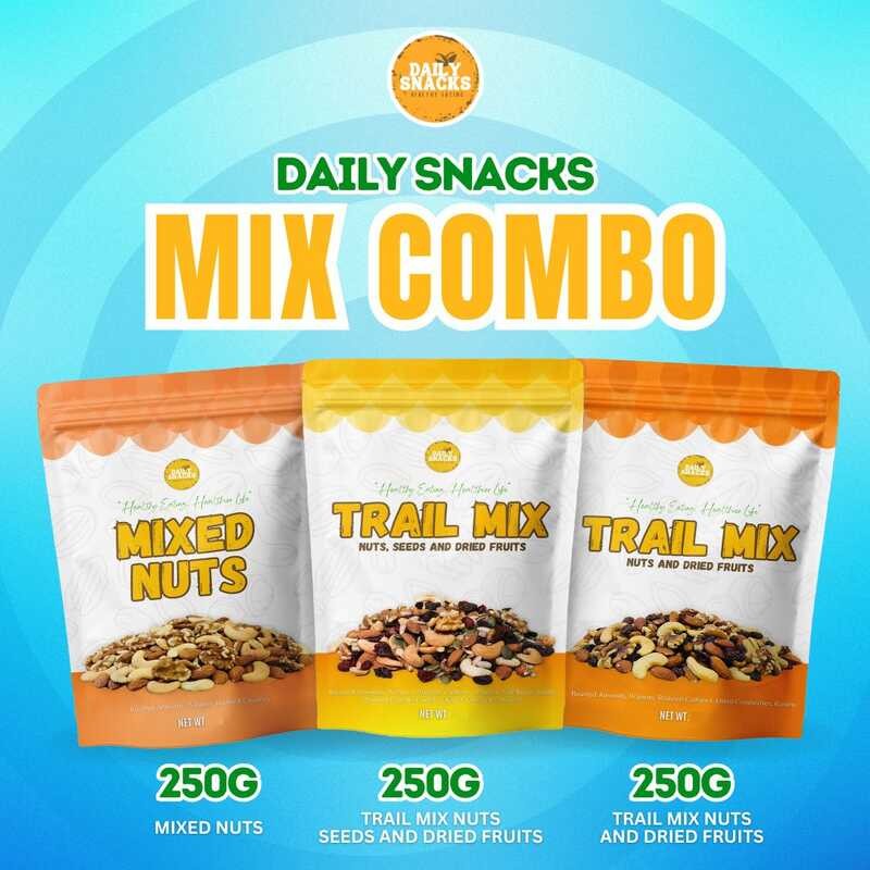 2024In vogue Daily Snac Combo - 3 pac of Trail Mix | Shopee Philippines