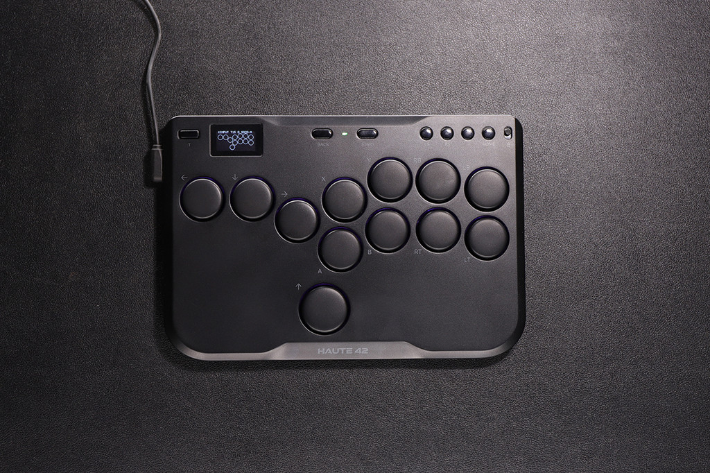 Joystick Hitbox Fightstick Leverless Mini Arcade Controller for PC/PS3 ...