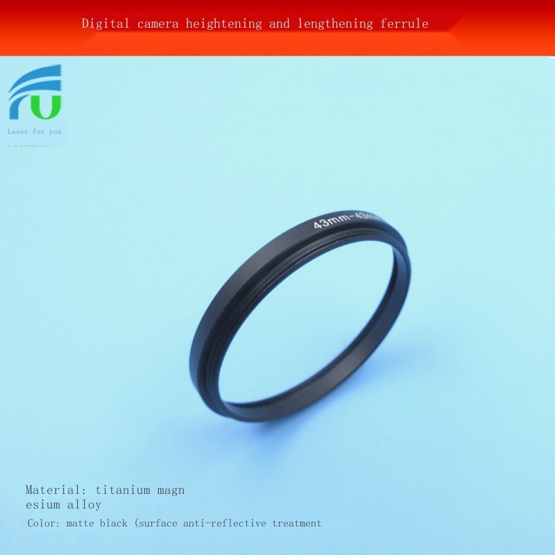 Ferrule heightening extension ring glass lens stacking ring straight ...