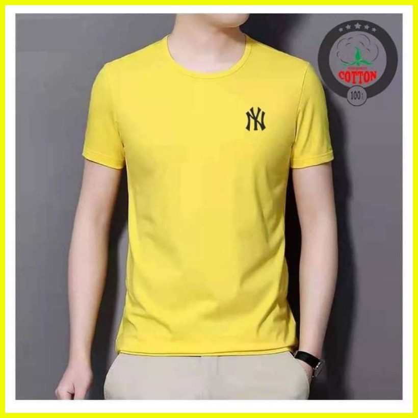 NY PLAIN TSHIT FASHION STYLE TSHIRT UNISEX WITH SIZES | Shopee Philippines