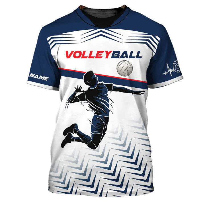 【Free Custom Name & Number】Volleyball Sublimation T shirt [NEW] VOLLEYBALL FULLY SUBLIMATED ...
