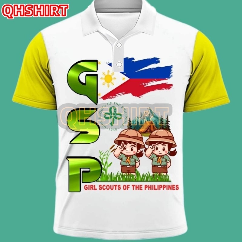 GIRL SCOUTS (Design #4)Sublimation Regular Polo shirt | Shopee Philippines