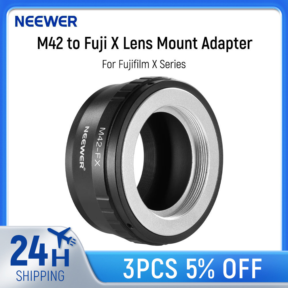 NEEWER M42 to Fuji X Lens Mount Adapter Compatible with M42 Lens to ...