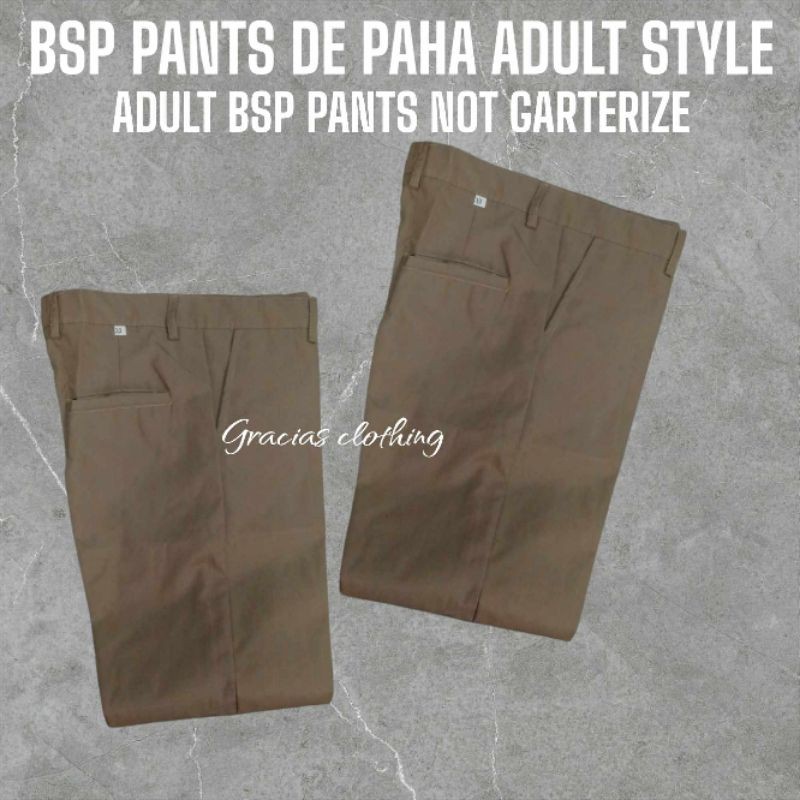 BSP PANTS ADULT PAHA / ADULT PANTS BOY SCOUT | Shopee Philippines