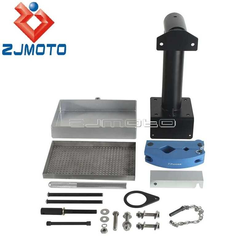 A Adjustable Motorcycle Pivot Suspension Service Workshop Vise For ...