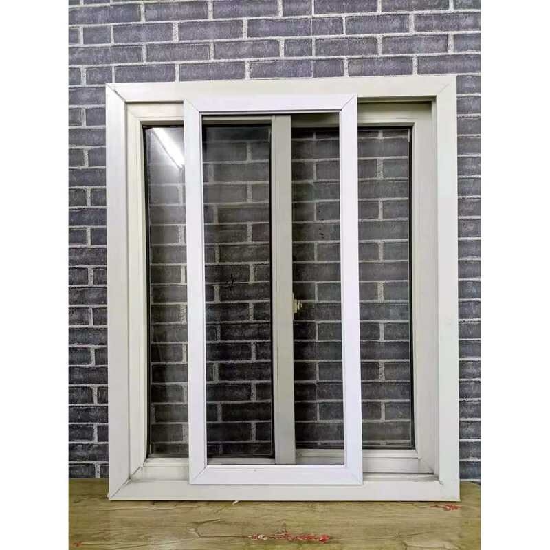 Sliding Left and Right Flat Screen Window with Plastic Steel and ...