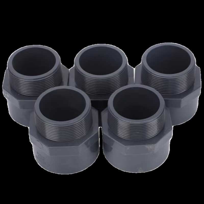 PVC National Standard Male Thread Water Pipe Male Thread PVC Water Pipe ...