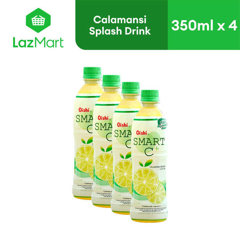 Smart C+ Juice Drink Calamansi Splash Flavor 350Ml - Pack Of 4 899 ...