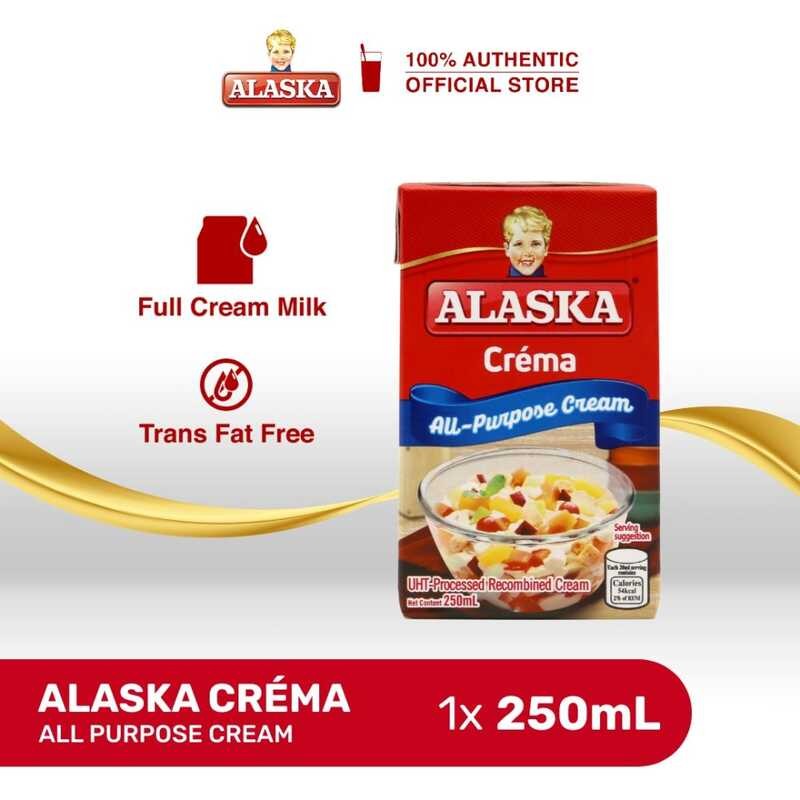 Alaska Crema All-Purpose Cream 250Ml | Shopee Philippines