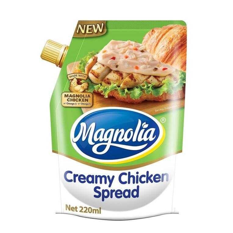 Magnolia Creamy Chicken Spread (220mL) | Shopee Philippines