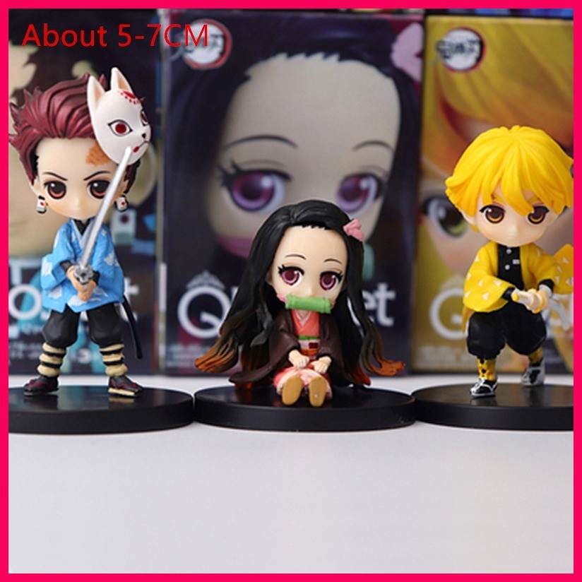 ¤ Demon Slayer Figure Kimetsu No Yaiba Action Figure Tanjiro Nezuko ...