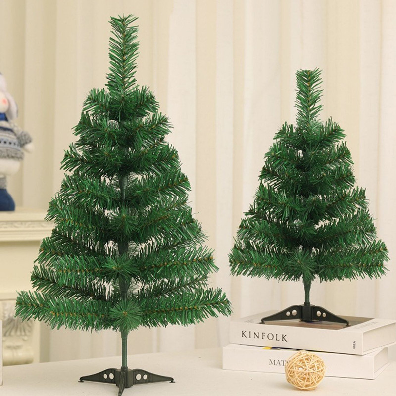 Mini 30cm Christmas Tree Package Cute Office Desktop Ornament Window ...