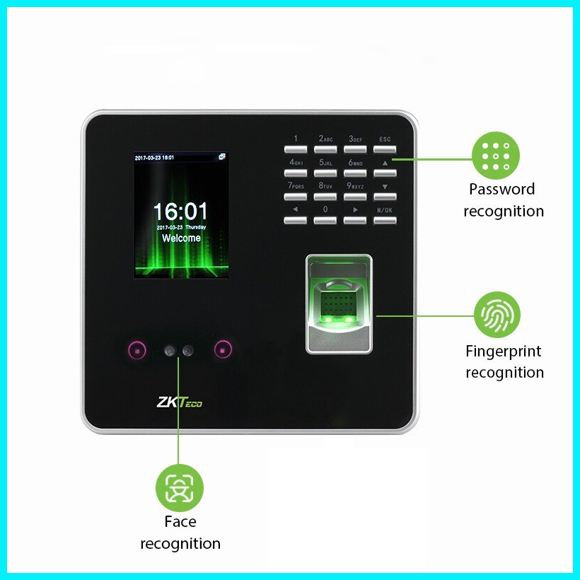 ZKTeco/Central Control Wisdom biometrics face recognition attendance ...