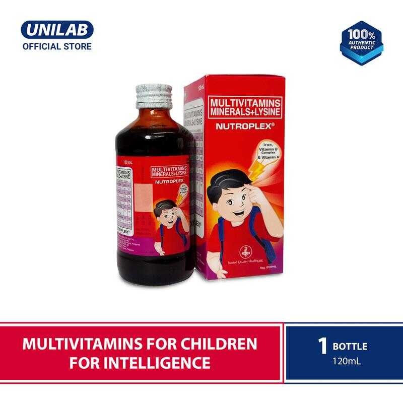 Nutroplex Syrup Multivitamins Children For Intelligence 2E8 | Shopee ...