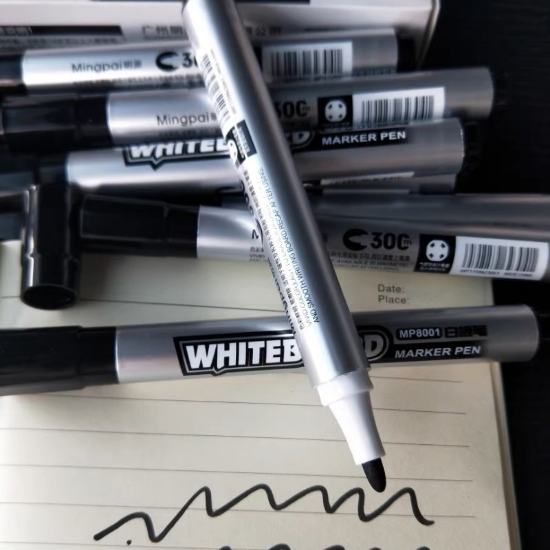 Whiteboard Pen Erasable Large-Capacity Conference Pen Easy-to-Erase ...