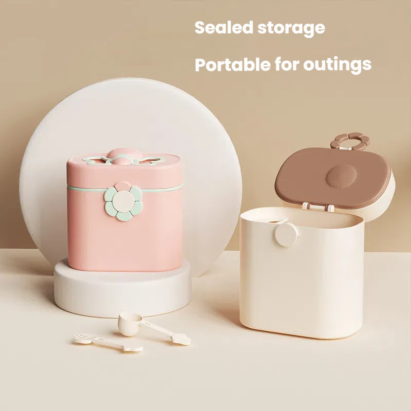 410ml Baby Formula Storage Box -Portable Milk Powder Organizer ...