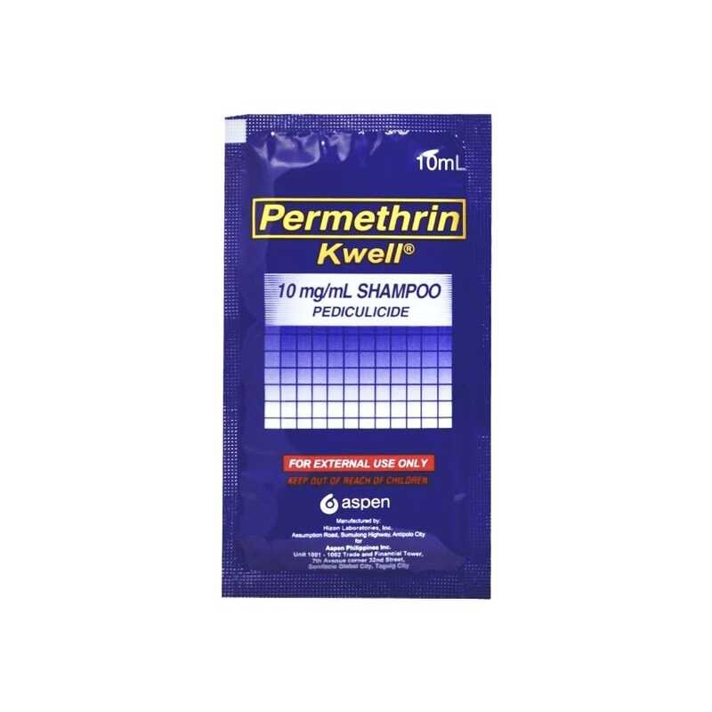 Kwell Permethrin Shampoo 10Mg/Sachet Bm-058 | Shopee Philippines