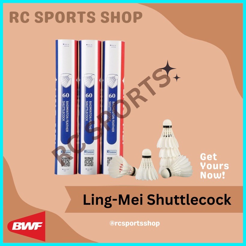 Ling-Mei #60 Badminton Shuttlecock for professional tournaments ...