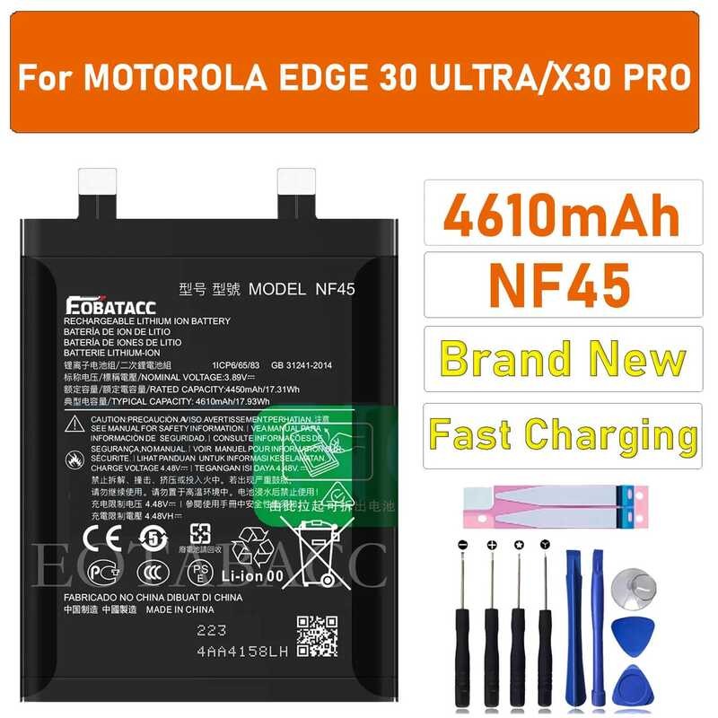 Years 2025 3 E9 New Original High Quality Battery Nf45 For Moto EDGE 30 ...