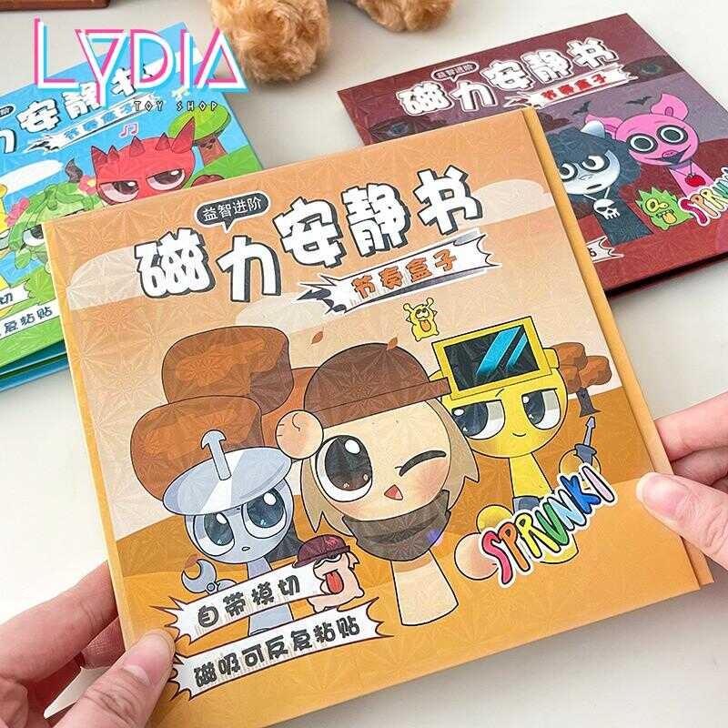 SPRUNKI Magnetic Quiet Book For Kids | No-Cut DIY Educational Toy With ...