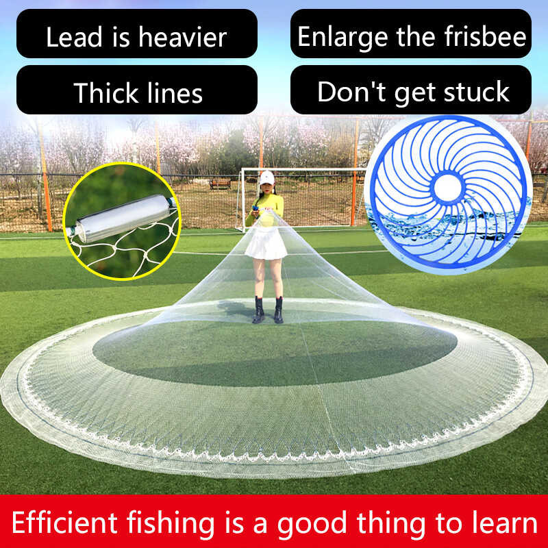 COD 2024 American hand throwing fishing net · Chain Hand Throwing Net ...