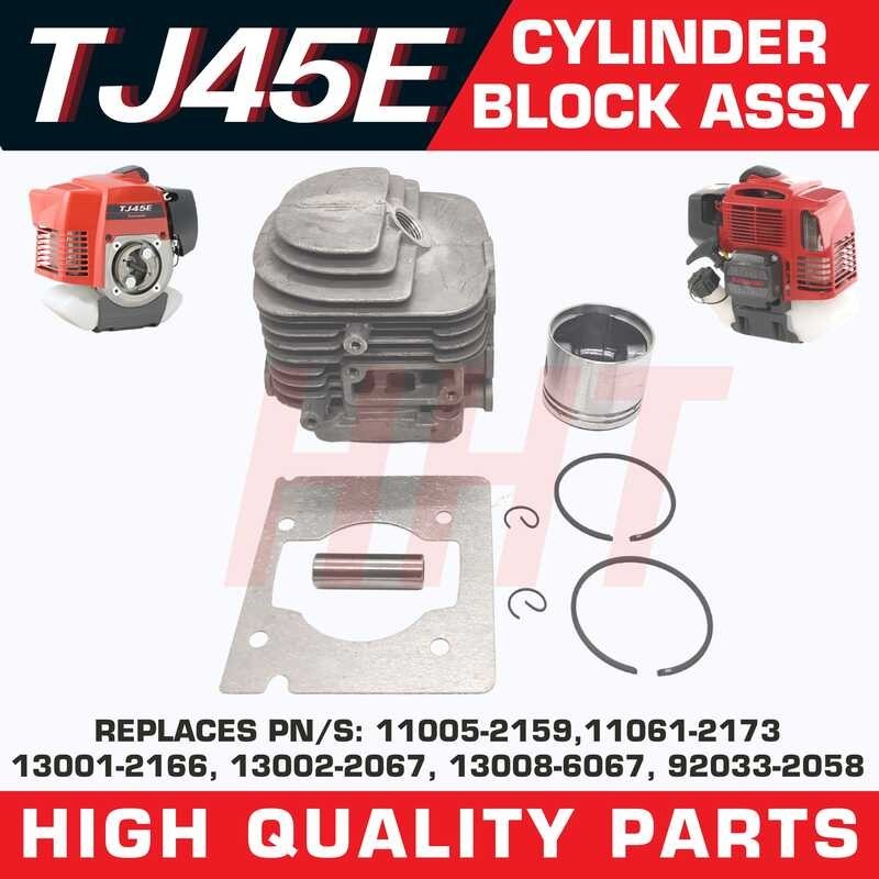 LY KAwASAki TJ45 TJ45e Block ASSembly 2 Stroke BruSH LAwn MowerS SpAre ...