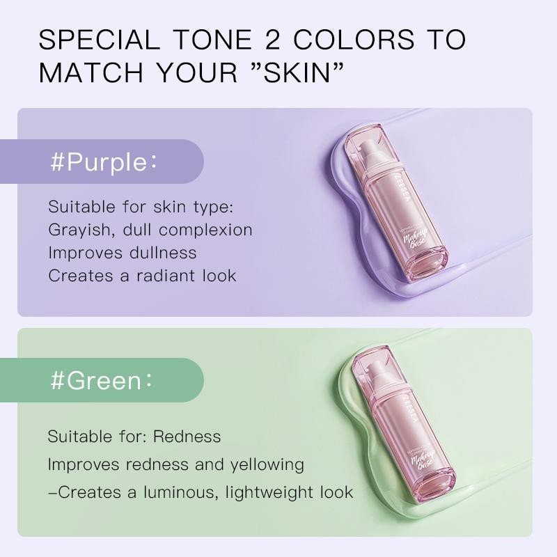 ZEESEA Color Change Face Primer Color Correcting Makeup Base Primer ...