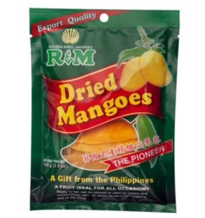 Mga Cebu Dried Mangoes Slice 100 Grams Mango Mangga Manga | Shopee ...