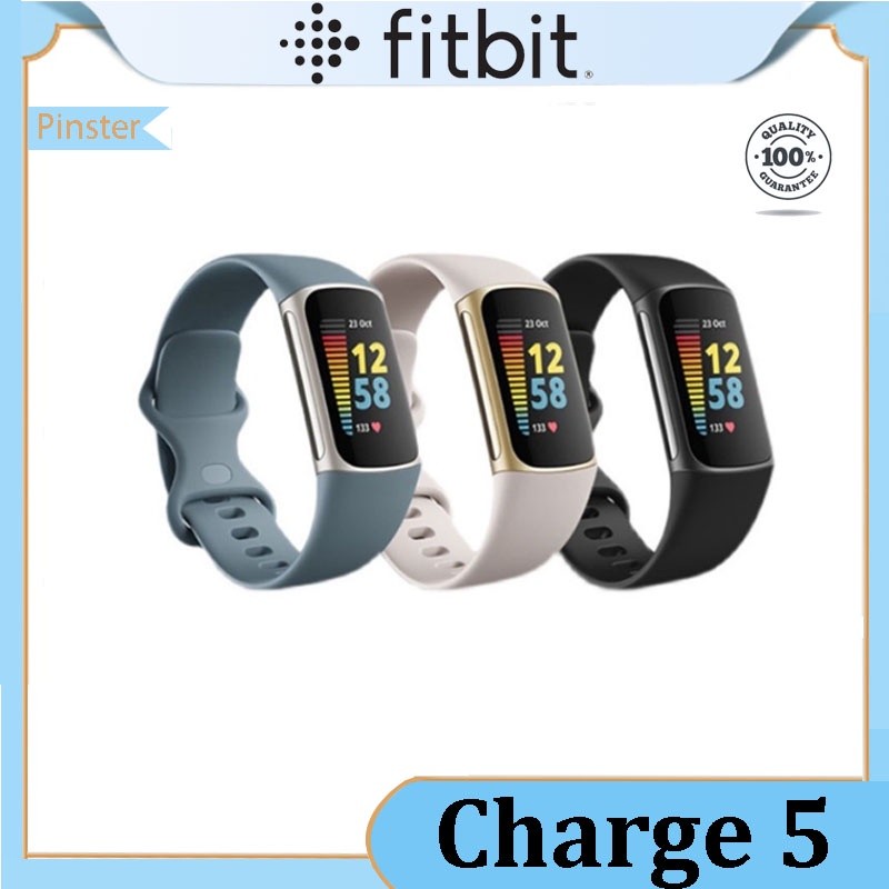 Fitbit Charge 5 Smartwatch Fitness Sport Tracker Health Heart Rate ...
