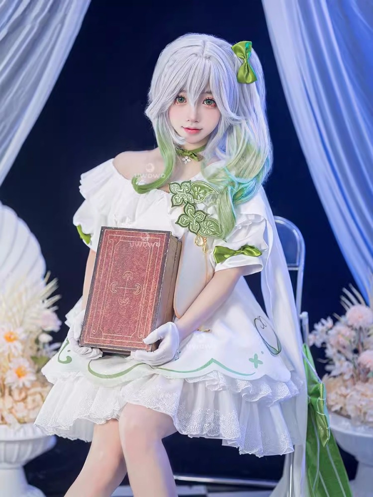 Nahida Cosplay Dress Game Genshin Impact Anime Women Little Witch ...