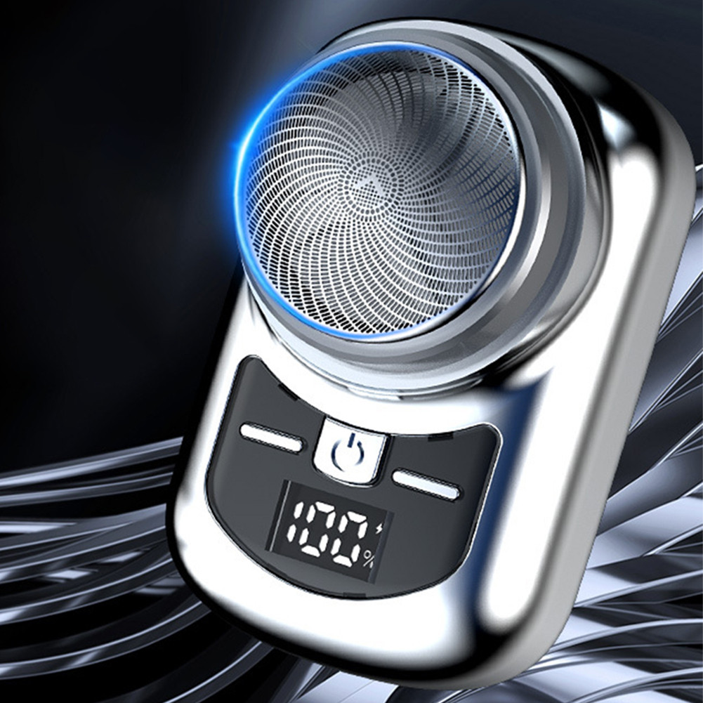 Portable Mini Electric Shaver 180Mah Digital Power Display Household ...