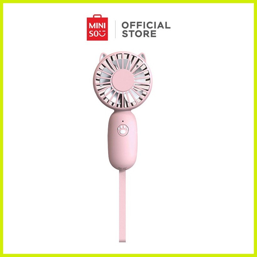 ♟ § MINISO Handheld Mini Fan (500 mAh) | Shopee Philippines